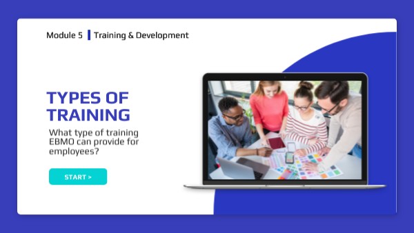 Ilo Mod 5 Types Of Training Genially