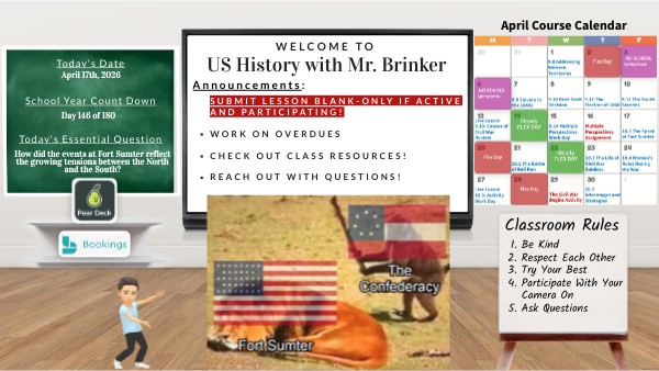 Virtual Classroom Genially