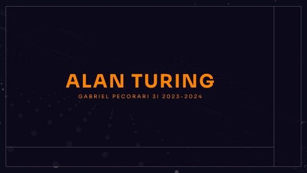 Presentazione Alan Turing Genially