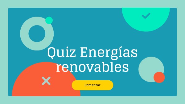 Quiz Energías Renovables