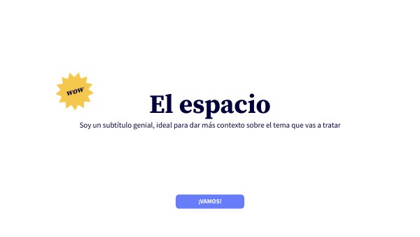 El Espacio Genially