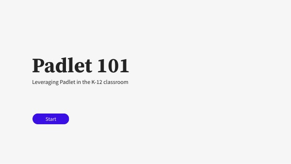 Padlet 101 Genially