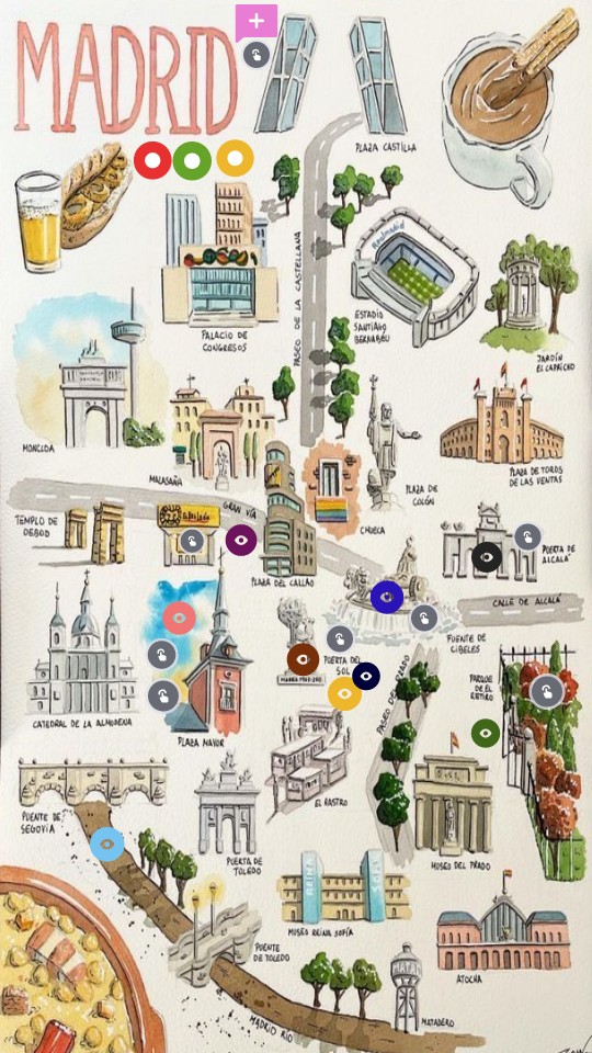 Mapa Madrid Infantil Genially