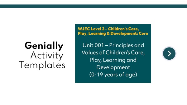 Genially Quiz Template Unit 001