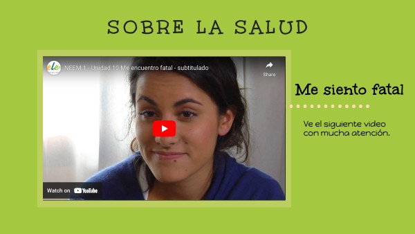 Sobre La Salud Genially