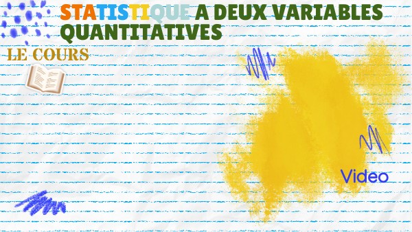1ère Assp Statistique à Deux Variables Quantitatives
