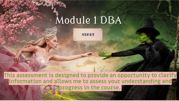 Wicked Module 1 Dba Genially