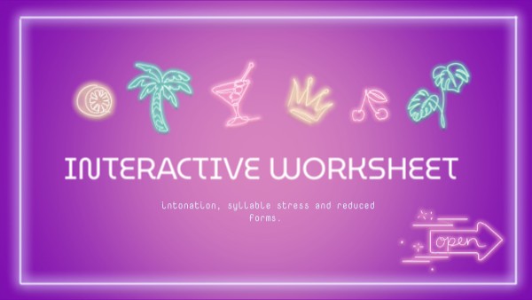 Interactive Worksheet