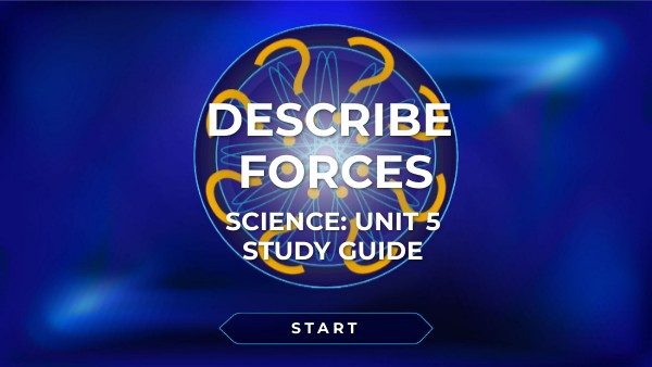 Science Unit 5 Study Guide Genially