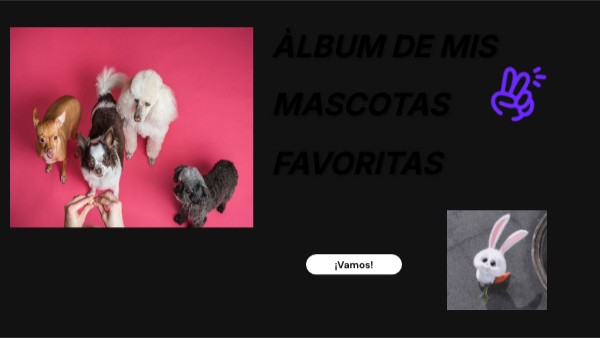 àlbum De Mis Mascotas Favoritas Genially