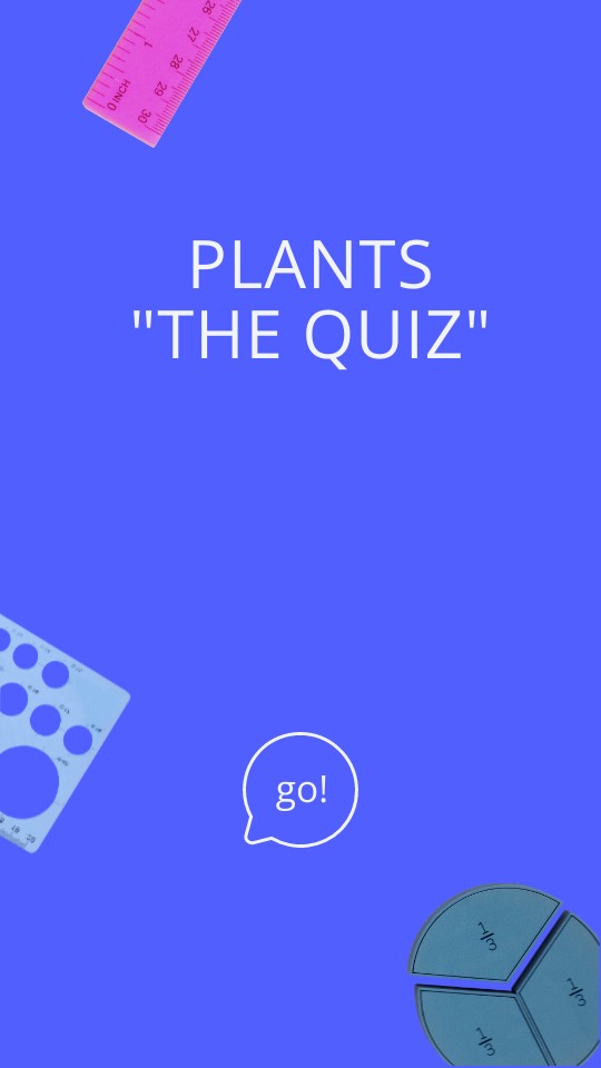 Plants Quiz Genially
