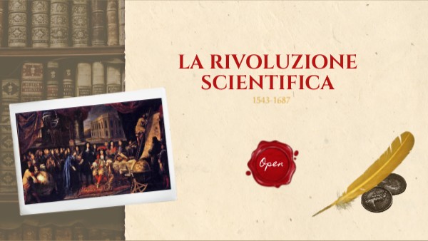 La Rivoluzione Scientifica Genially