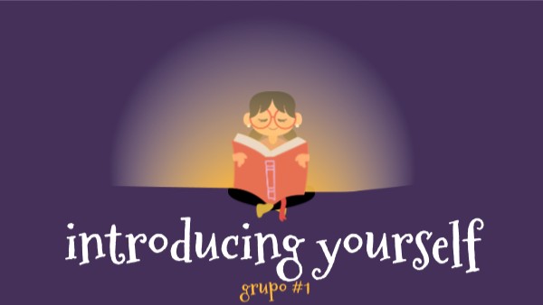 Introducing Yourself Genially