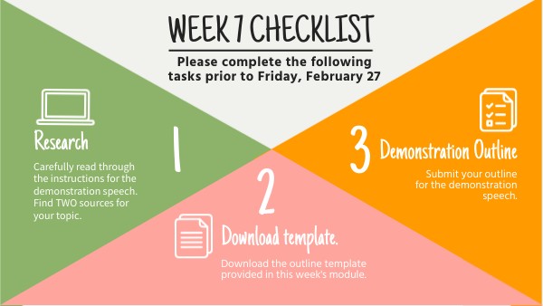 Module 6 Checklist Genially