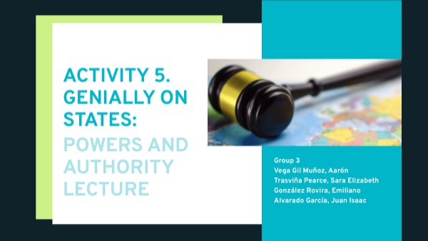 Activity 5 Genially On States Genially