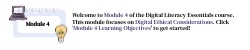 Module 4 Welcome Genially