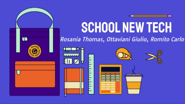 School New Tech Genially