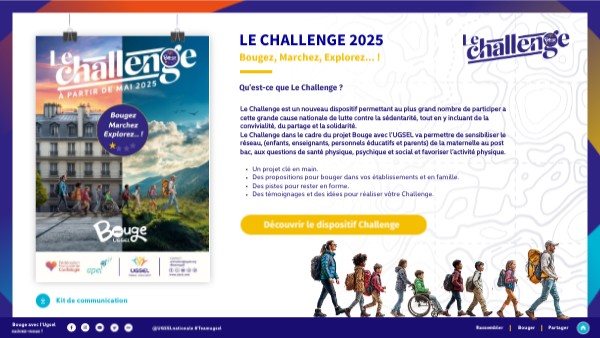 Le Challenge 2025 Genially