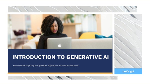 Introduction To Generative Ai Genially