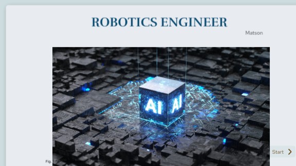 Robotics Engineer Genially