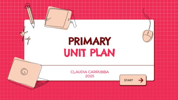 Primary Unit Plan Genially