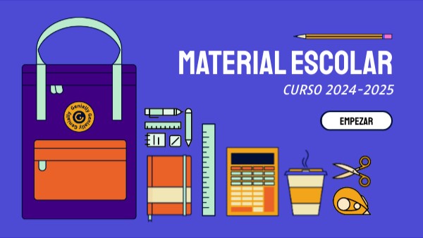 Material Escolar Genially