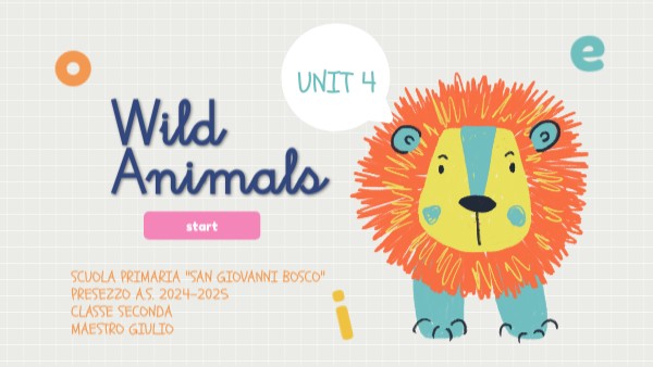 09 Wild Animals Genially