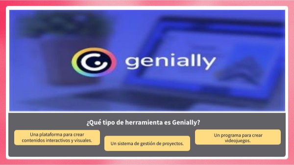 Herramienta Genially Genially