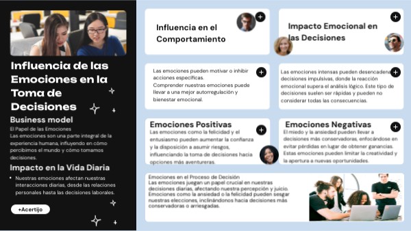Influencia De Las Emociones En La Toma De Decisiones Genially