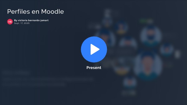 Perfiles En Moodle Genially