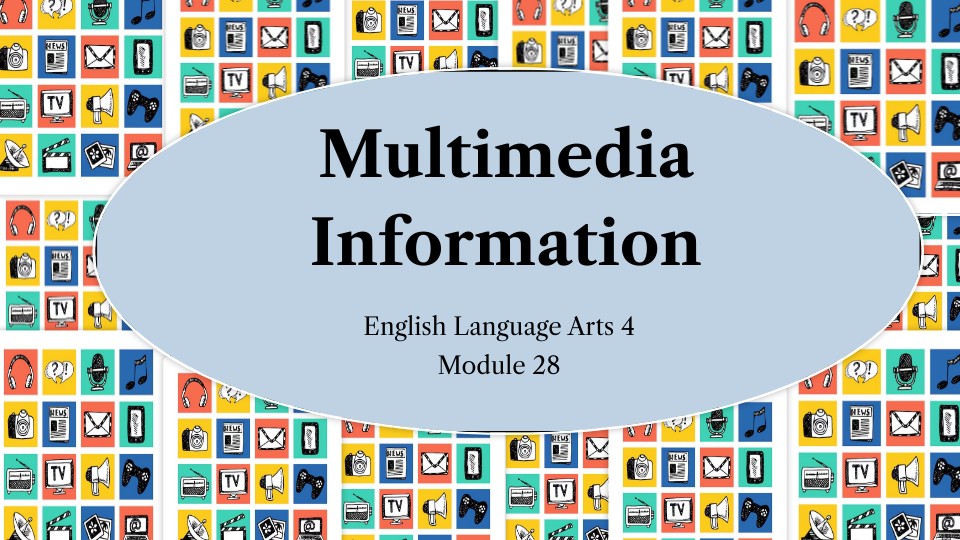 Module 28 Multimedia Information Genially