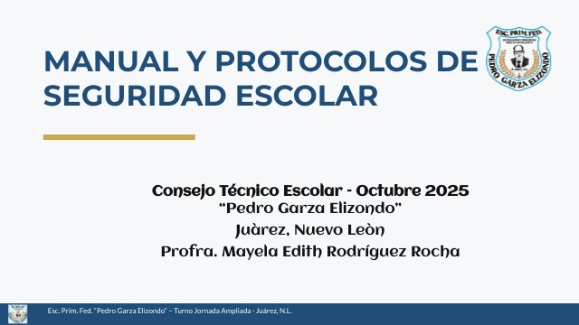 Manual Y Protocolos De Seguridad Escolar Genially