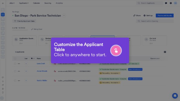 Mini Walkthrough Customize Columns App Table Genially