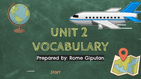 Reviewlesson Unit 2 Vocabulary 2eso Genially