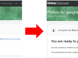 Using Classroom For Github Geo Python 2017 Autumn Documentation