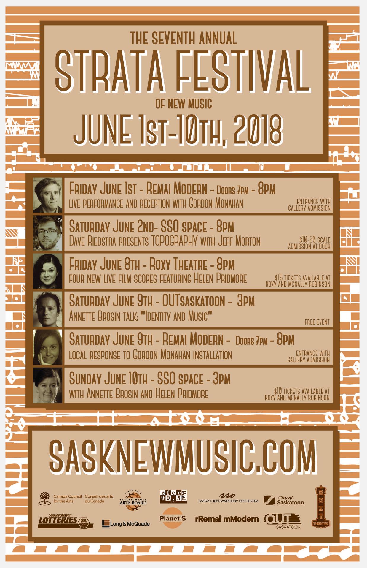 Strata Festival of New Music 2018 – Gerard Weber