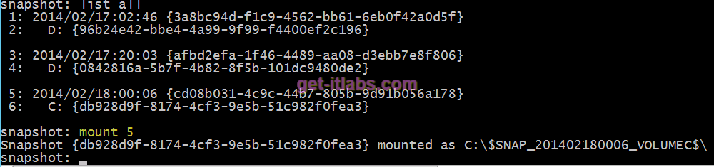 Windows Server 2012 R2 Active Directory Snapshot – Get-itLabs.com