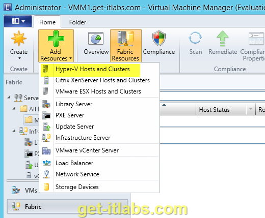 Hyper-V Cluster Yapısının System Center Virtual Machine Manager 2012 R2 ...