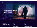 Videograph Free Bootstrap 4 Html5 Portfolio Website Template