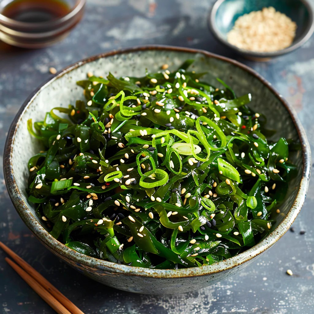 Instant Oceanic Seaweed Salad Recipe Getfish Seafood