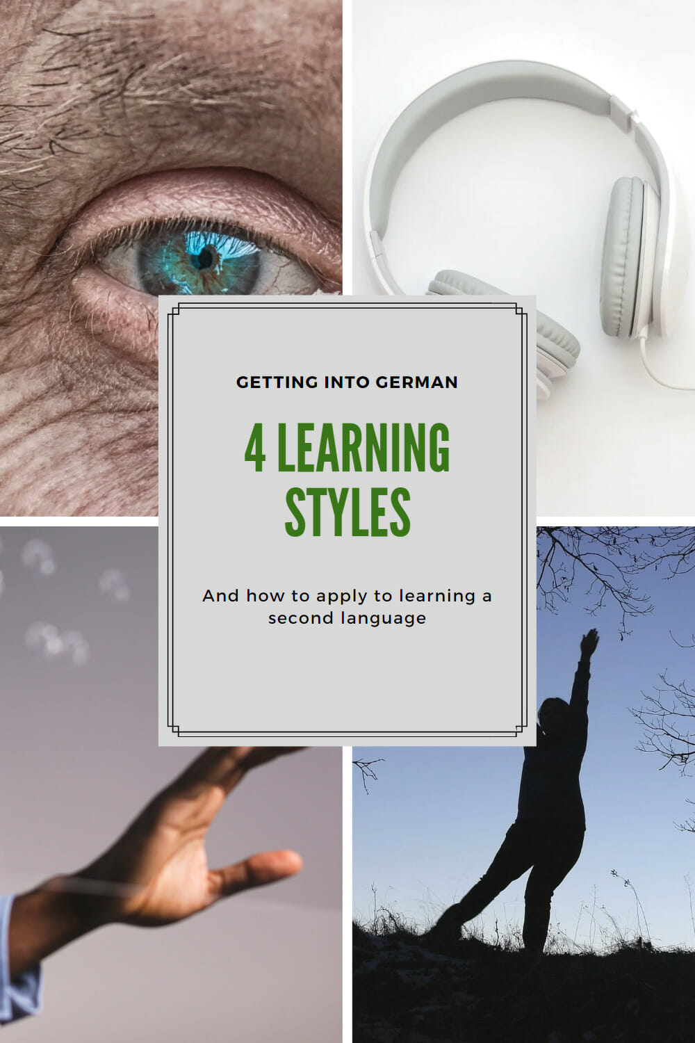 Learning styles and learning a foreign language - Getting Into German