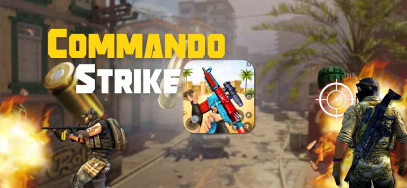 Commando Strike Shooting Unity Source Code Get Unity Code - Creative Space Illustration - Full HD