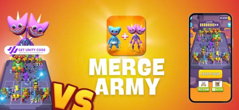 Merge Army Survivor Unity Source Code - Abstract Illustration Collection - HD Quality