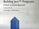 Building Java Programs A Back To Basics Approach 4th Global Edition