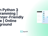 Learn Python 3 Programming Beginner Friendly Guide Online Playground