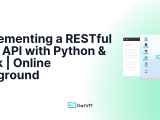 Implementing A Restful Web Api With Python Flask Online Playground