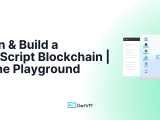 Learn Build A Javascript Blockchain Online Playground