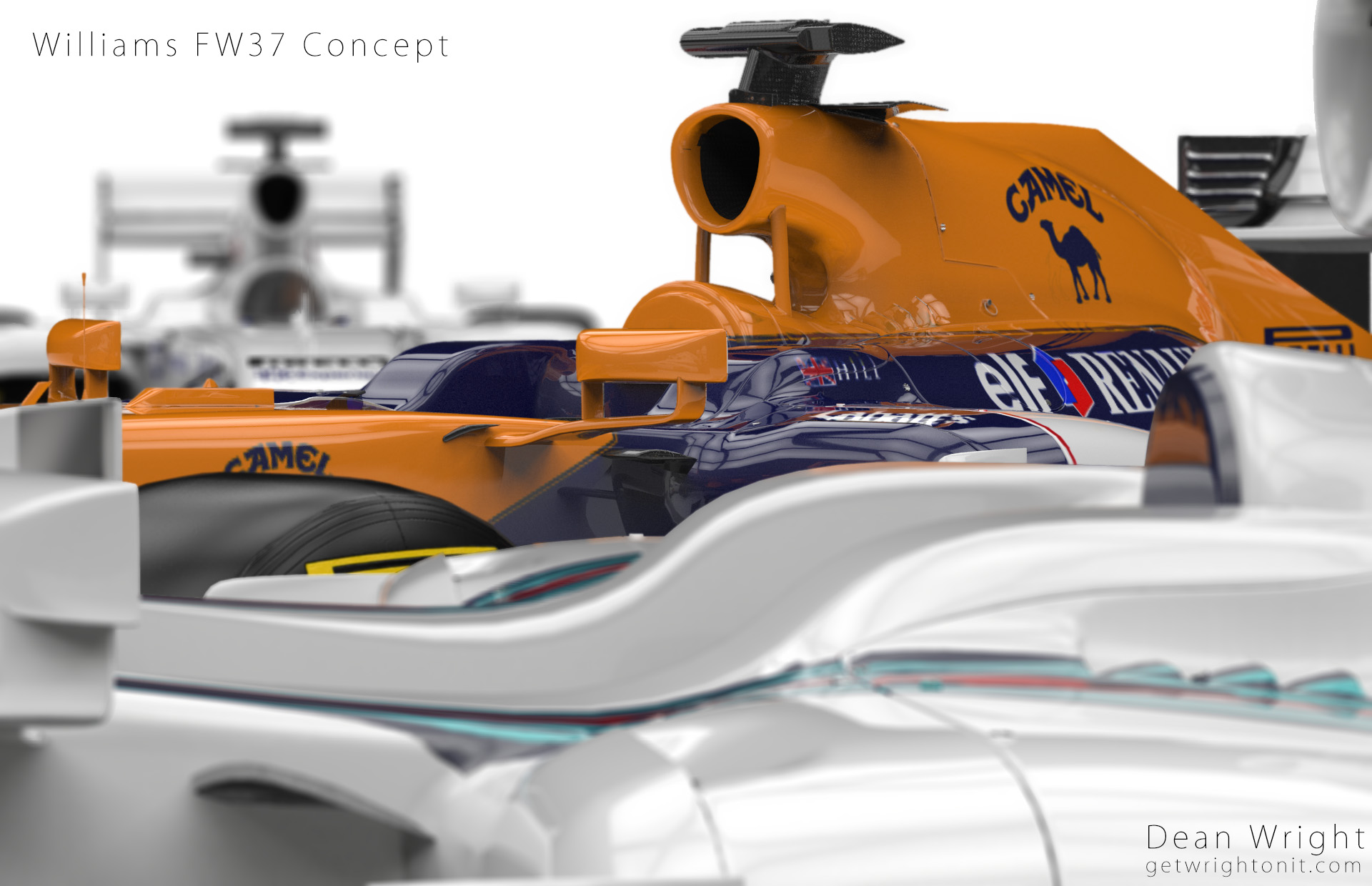 2015 Williams FW37 Concept and Classic Livery - Get Wright On It