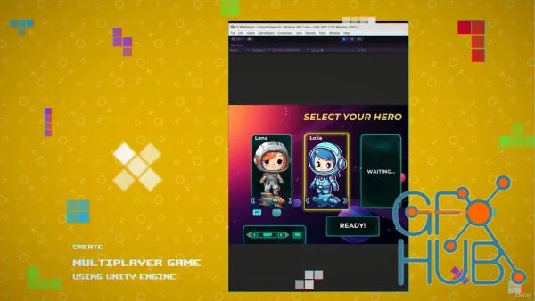 Create Online Multiplayer Game In Unity Netcode Relay Lobby Gfx Hub - Download Artistic City Picture | Retina