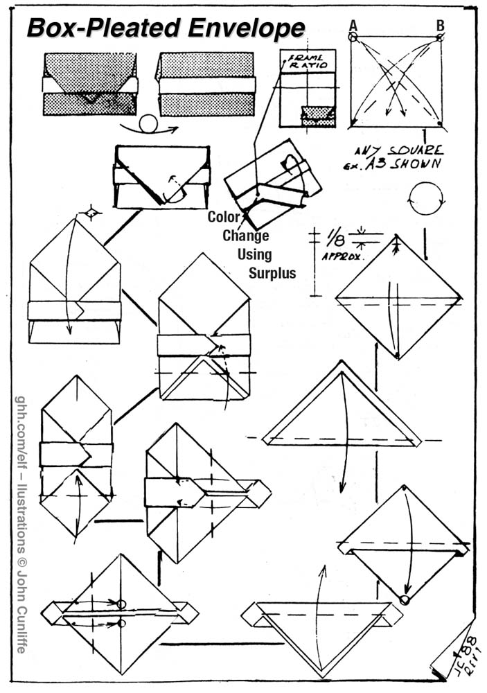 Box-Pleated Envelope – GHH.COM